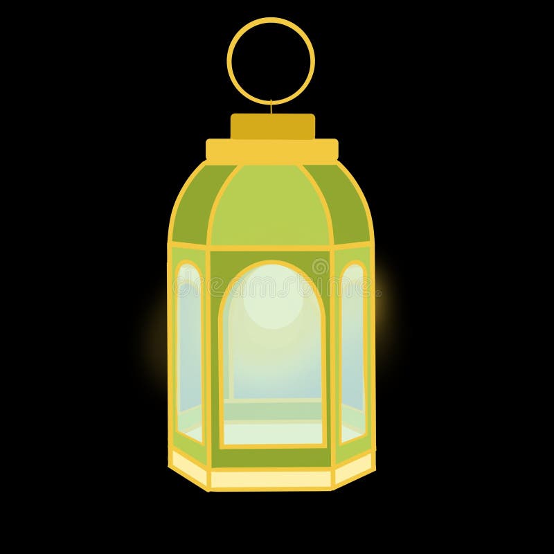 Lantern Illustration Lantern Lamp Illustration Art Stock Illustration ...