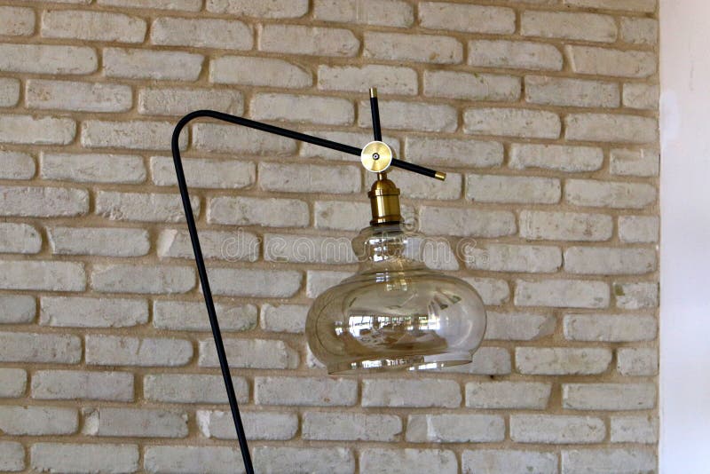 Lantern for Lighting in a City Park in Israel Stock Photo - Image of ...