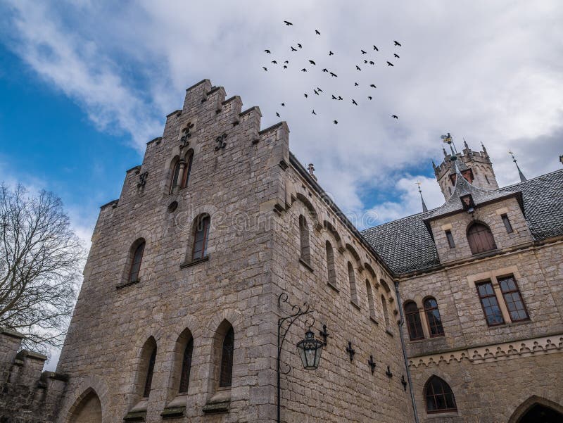 The Lantern in Old Marienburg Castle, Germany Stock Image - Image of ...