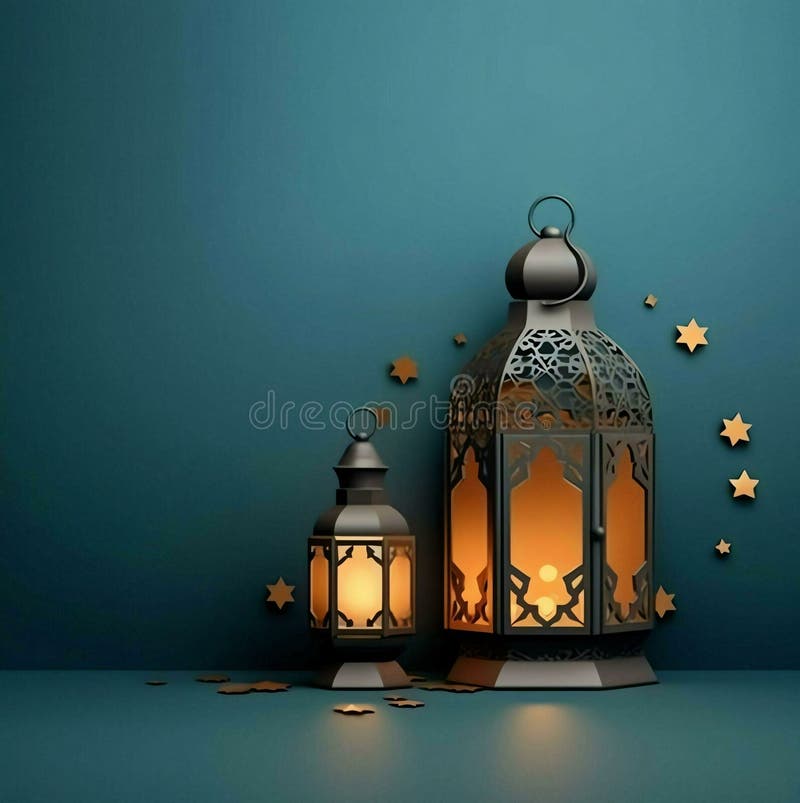 Lantern in the Room Lantern in the Night Lantern on the Wall Stock ...