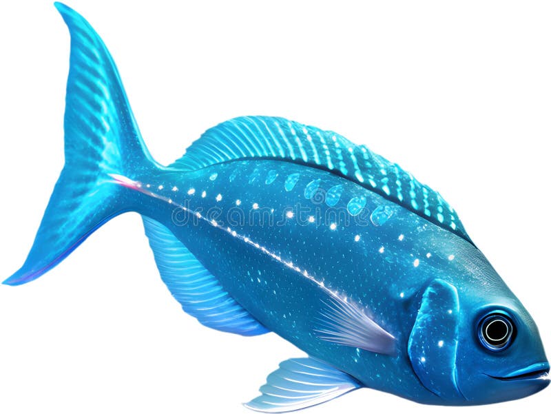 Lanternfish Features Glowing Bioluminescent Organs for Underwater Light ...