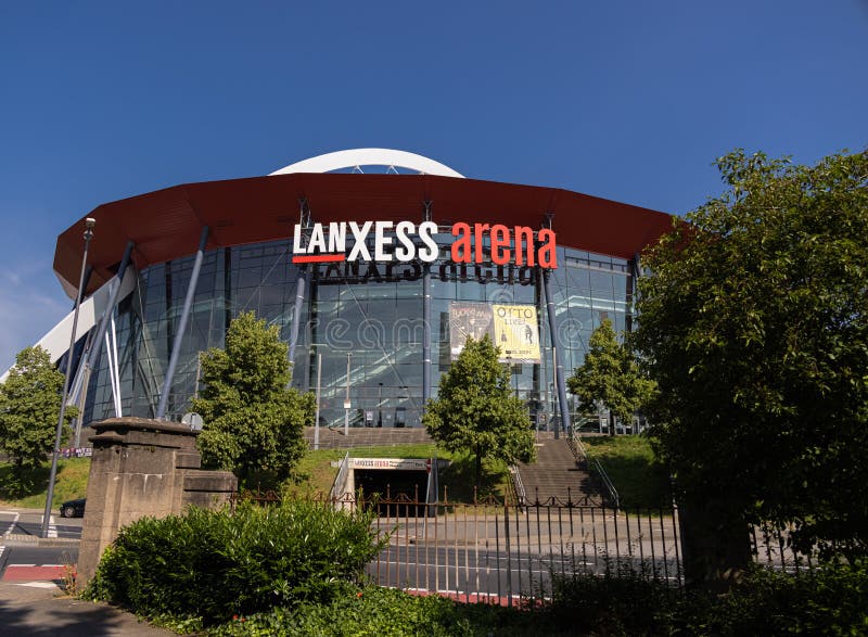 Lanxess Arena in Cologne - CITY of COLOGNE, GERMANY - JUNE 25, 2021 ...