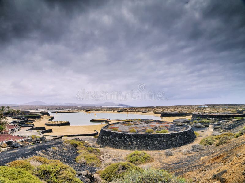 Lanzarote landscape stock photo. Image of summer, island - 52612706