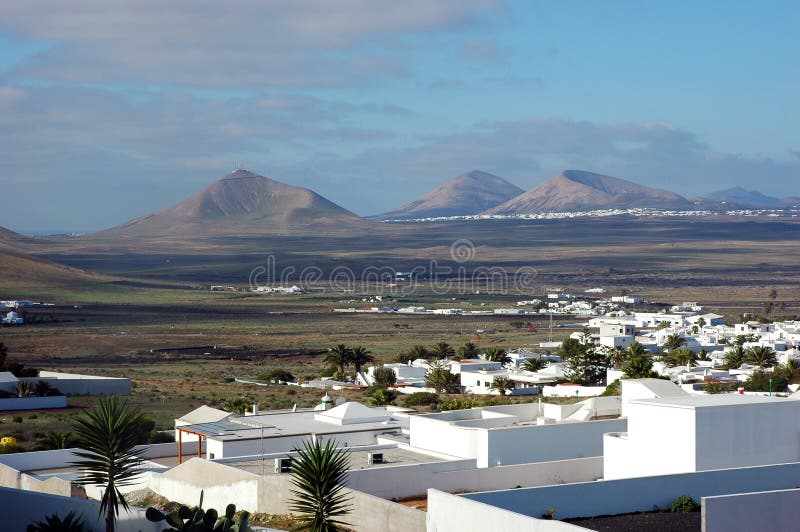 Lanzarote landscape stock photo. Image of holiday, landscapes - 58276784