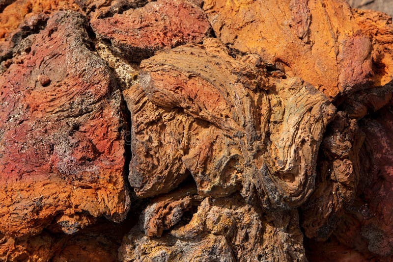 Lanzarote Lava Stone Red Rusty Color Texture Stock Photo - Image of ...