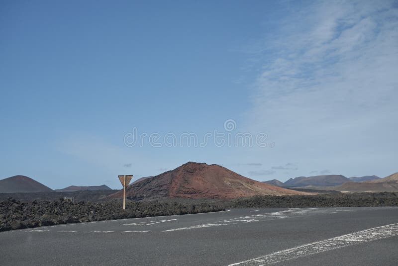 View of Montana Bermeja editorial photography. Image of playa - 109207917