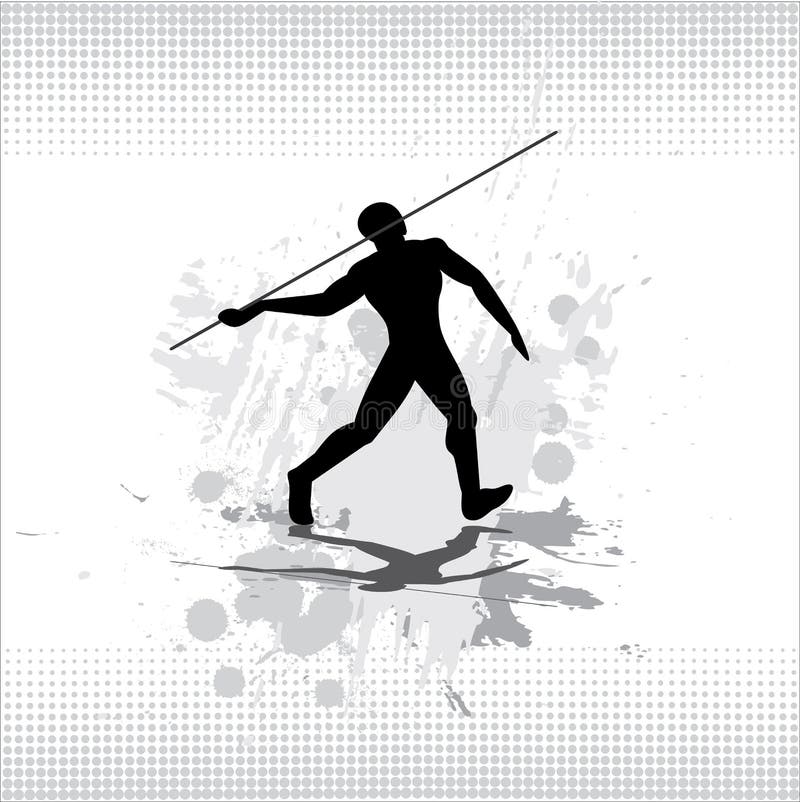 Lanzas Del Lanzador. Vector. Ilustración del Vector - Ilustración de ...