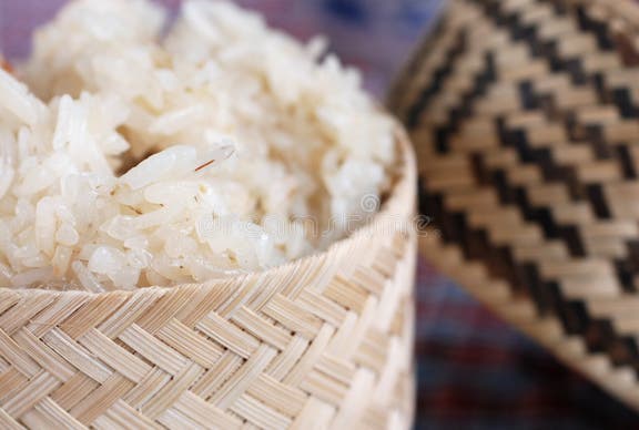 Lao Sticky Rice stock photo. Image of cuisine, sticky - 6297316