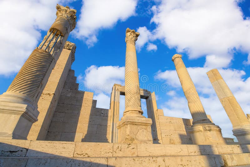 Laodicea on the Lycus in Denizli, Turkey Editorial Photography - Image ...