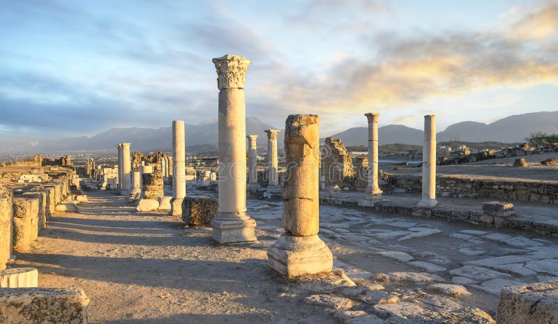 Laodicea on the Lycus in Denizli, Turkey Stock Photo - Image of remains ...
