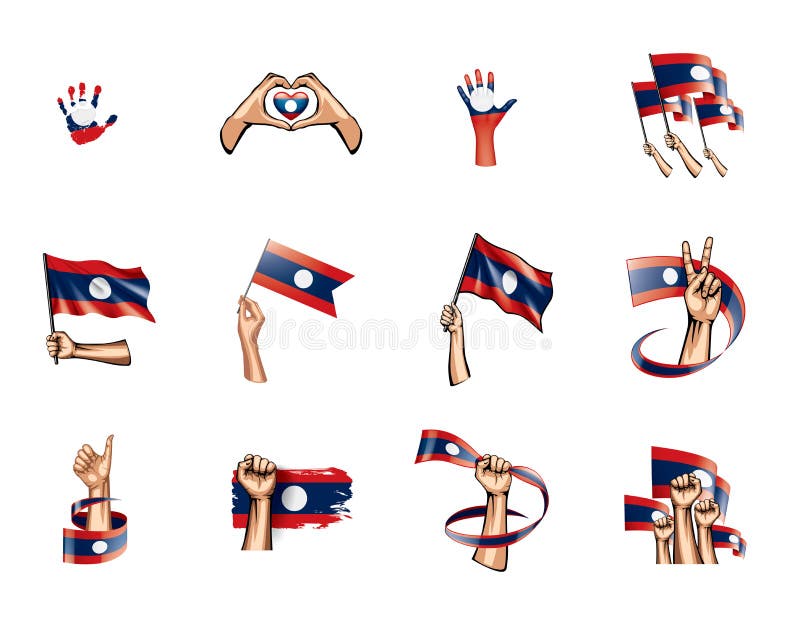 Lao Language Flag Stock Illustrations – 86 Lao Language Flag Stock ...