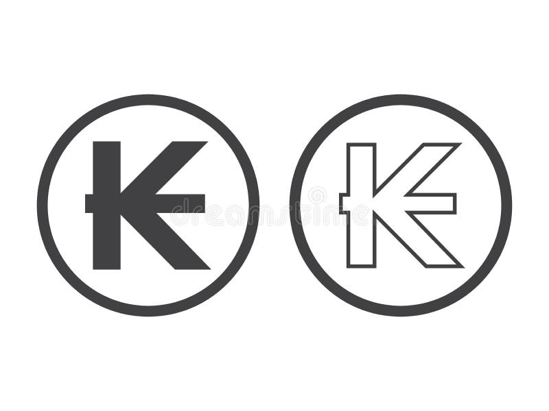 Laos kip currency symbol stock vector. Illustration of laokip - 116156125