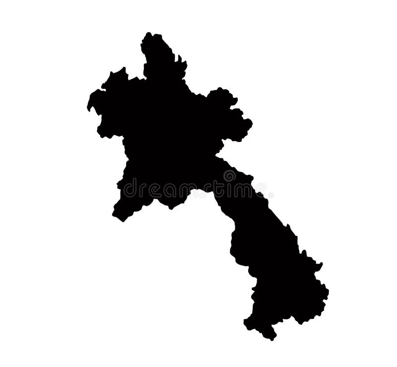 Laos silhouette stock vector. Illustration of vientiane - 382114595