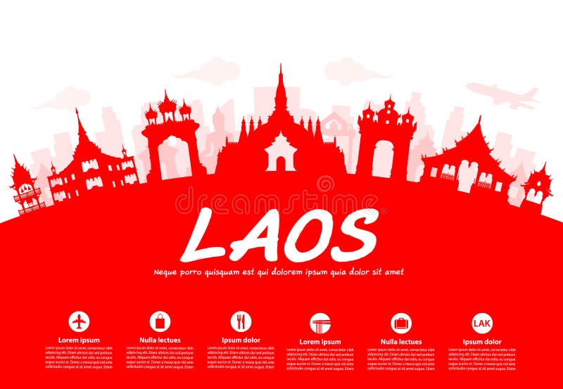 Patuxai Monument Vientiane Laos Stock Illustrations – 26 Patuxai ...