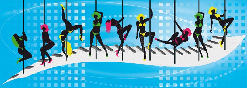 Lap Dancing Bar Stock Illustrations – 54 Lap Dancing Bar Stock ...