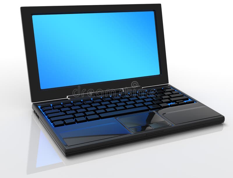 Lap Top stock illustration. Illustration of computer - 12184815
