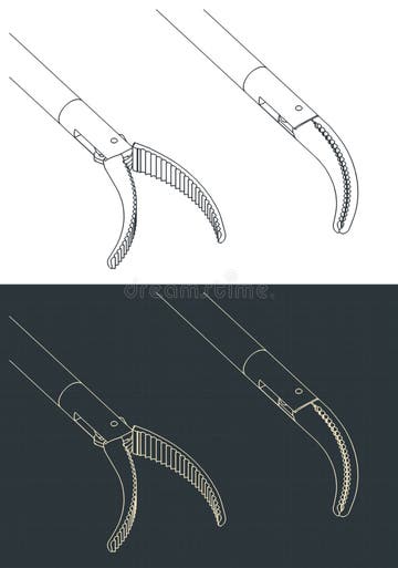 Laparoscopic Forceps Stock Illustrations – 22 Laparoscopic Forceps ...