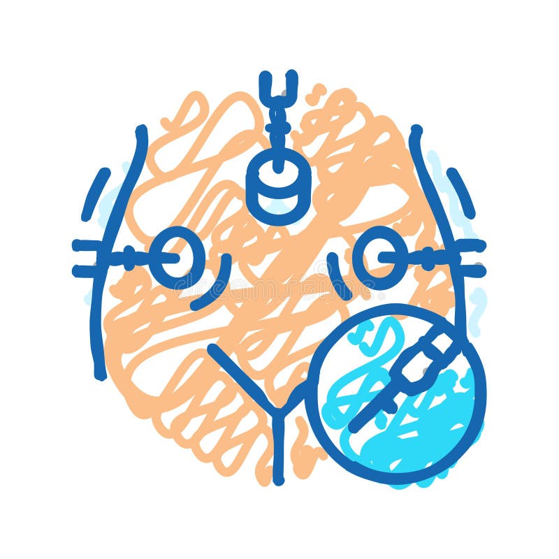 Laparoscopic Surgery Icon Doodle Illustration Stock Vector ...