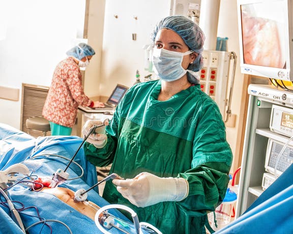 Laparoscopic Surgery editorial image. Image of surgery - 72731605