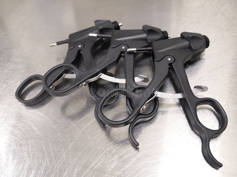 Laparoscopic Surgical Instrument Handle Stock Image - Image of handle ...