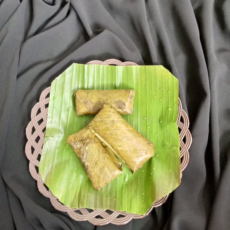 Lapek Sagan is a Traditional Cake from Minang, West Sumatra. Stock ...