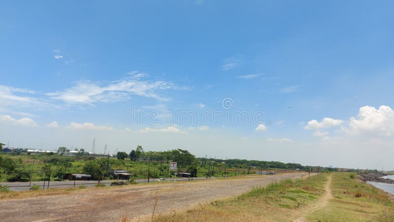 Lapindo Mud Tourism in Sidoarjo, East Java, Indonesia Stock Photo ...