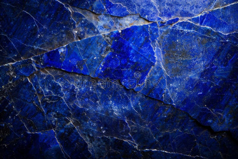 Lapis Lazuli Texture, Blue Stone Background, Lazure Gem Slice, Dark ...