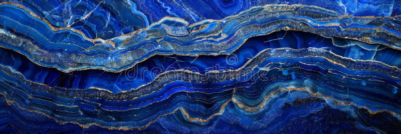 Lapis Lazuli Texture, Blue Stone Background, Lazure Gem Slice, Dark ...