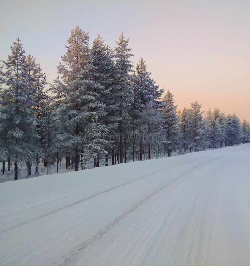 Lapland - luosto stock photo. Image of frozen, winter - 83493162