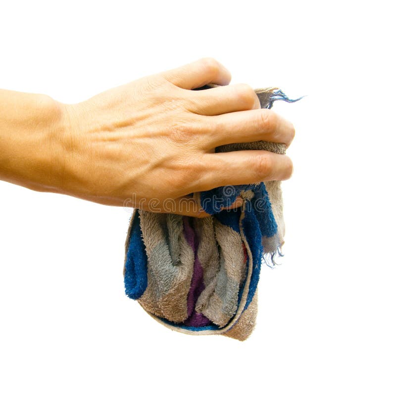 Lappen stockbild. Bild von finger, hygiene, clear, cleanse - 15214089