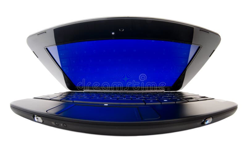 Mini laptop computer stock image. Image of laptop, creative - 10524433