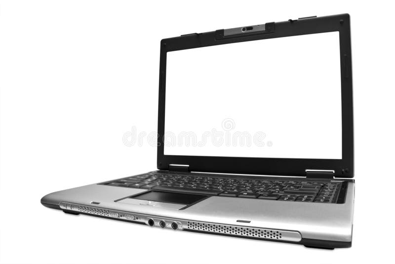 Laptop with internet stock image. Image of fast, software - 17134793