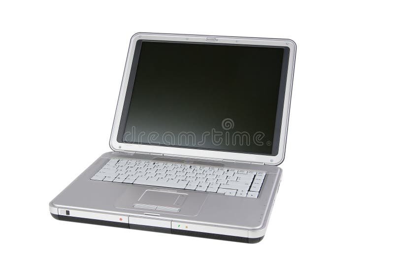 Laptop PC stock image. Image of light, screen, office, notebook - 848565