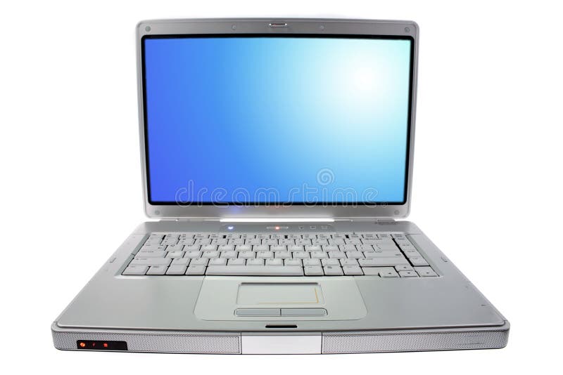 Old laptop stock image. Image of notebook, vintage, speed - 18261489
