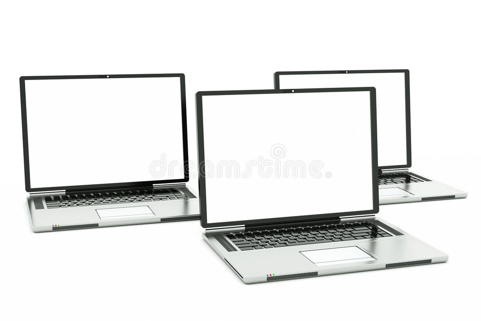 Laptop stock illustration. Illustration of display, mobile - 22452007