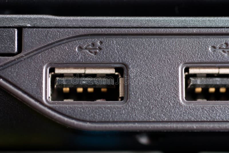 Macro HDMI port stock photo. Image of hdmi, laptop, notebook - 14166030