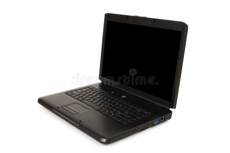 Laptop PC stock image. Image of light, screen, office, notebook - 848565