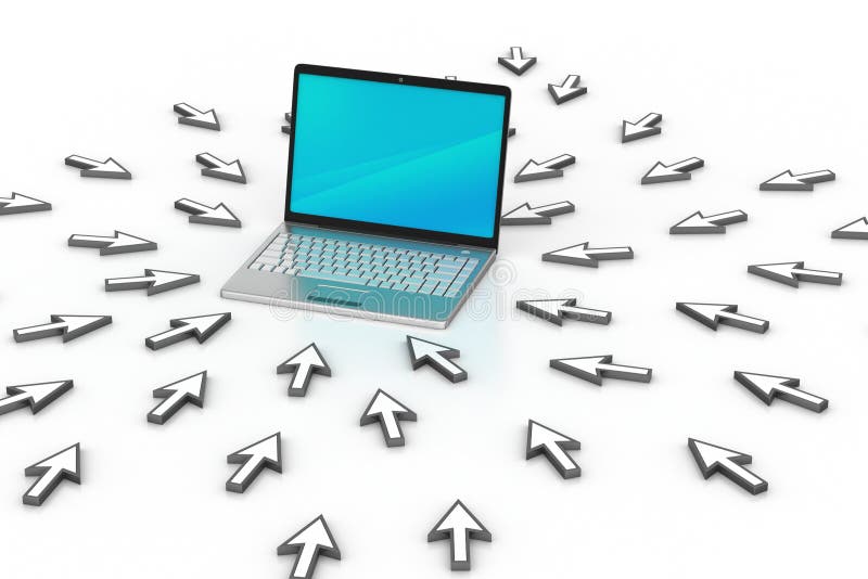 Laptop Points Stock Illustrations – 681 Laptop Points Stock ...