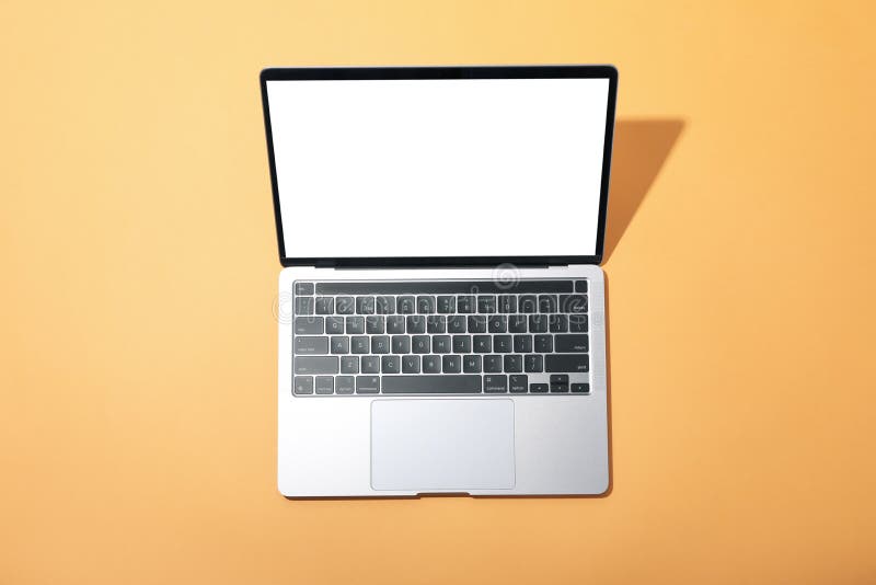 720 Laptop Screen Beige Background Stock Photos - Free & Royalty-Free ...