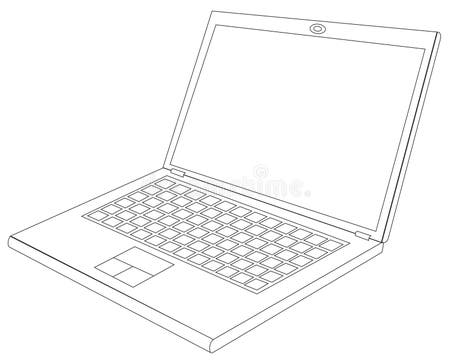 Laptop Blueprint Stock Illustrations – 4,705 Laptop Blueprint Stock ...
