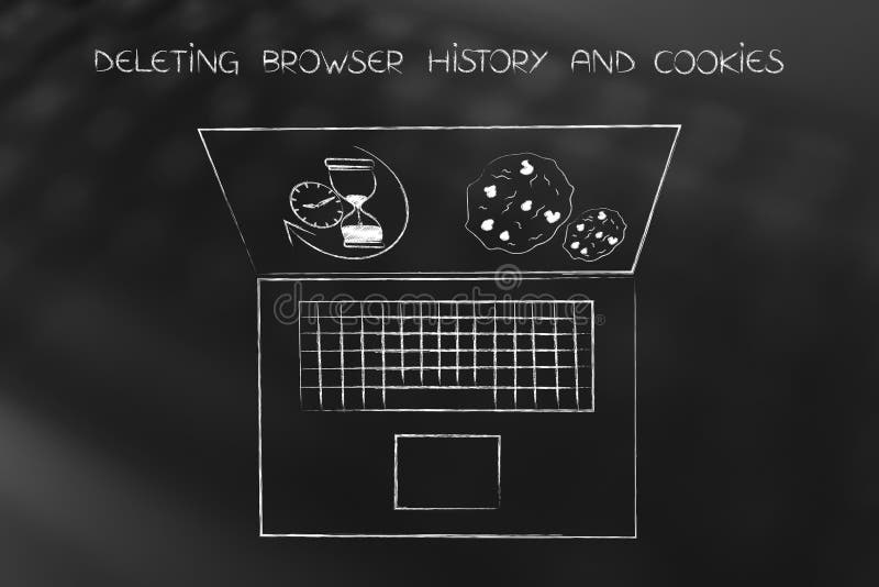 Browser History Concppt Stock Illustrations – 1 Browser History Concppt ...