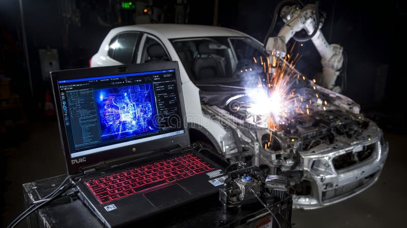 Mobile Office Setup Stock Illustrations – 2,488 Mobile Office Setup ...