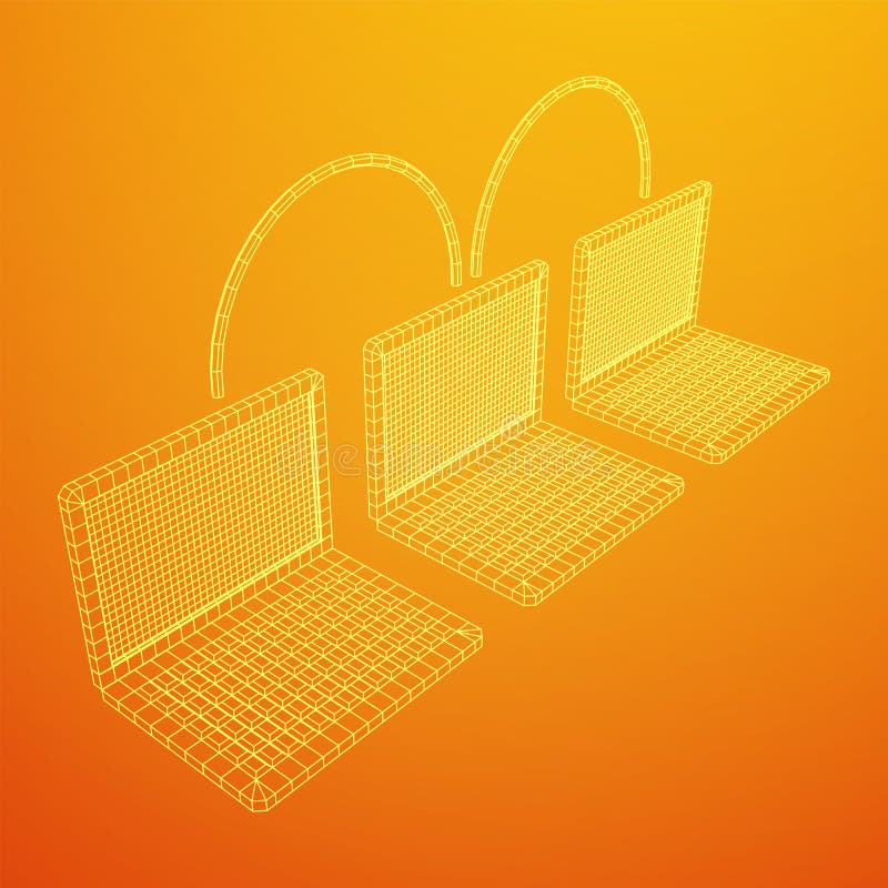 Laptop Chain Stock Illustrations – 5,063 Laptop Chain Stock ...