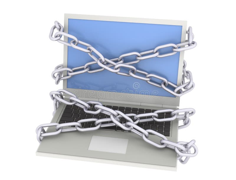Laptop Chain Stock Illustrations – 5,063 Laptop Chain Stock ...