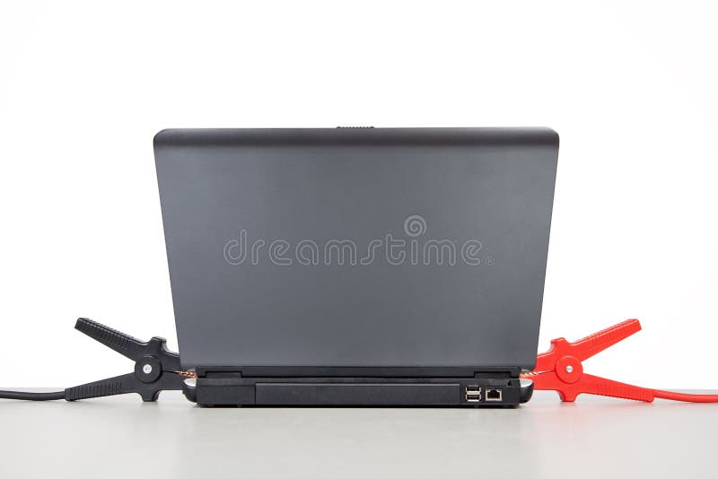 Laptop Charging stock image. Image of device, energy - 32599031