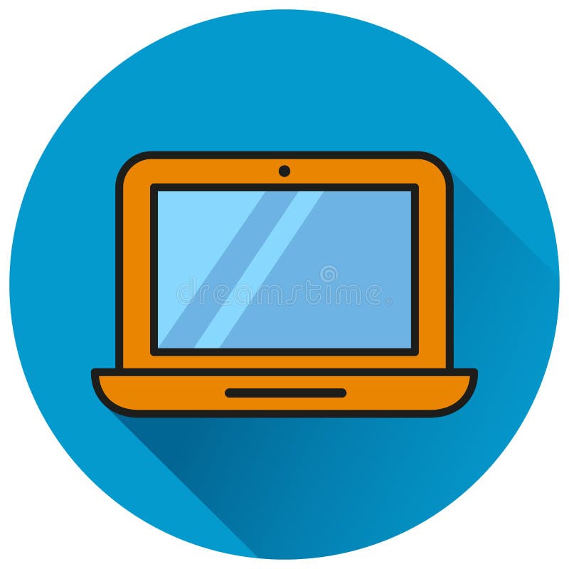 Laptop Circle Stock Illustrations – 16,411 Laptop Circle Stock ...