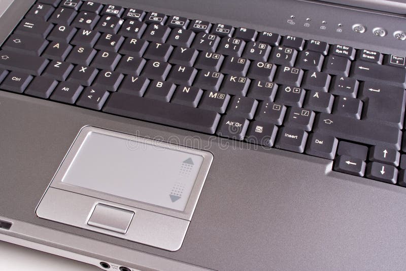 Old laptop stock image. Image of touchpad, business, communication ...