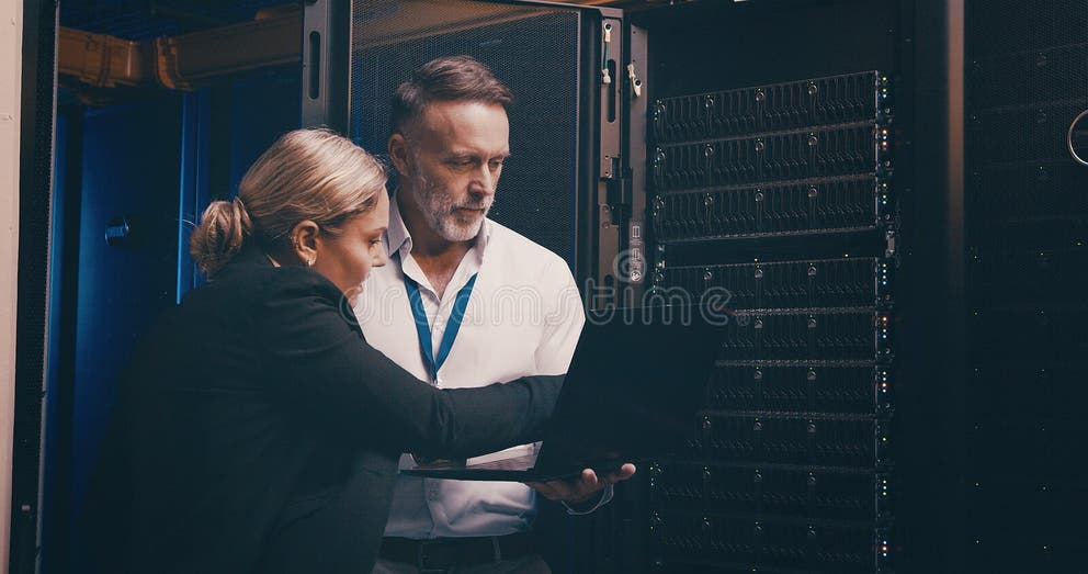 Laptop, Collaboration and People with in Control Room for Technical ...