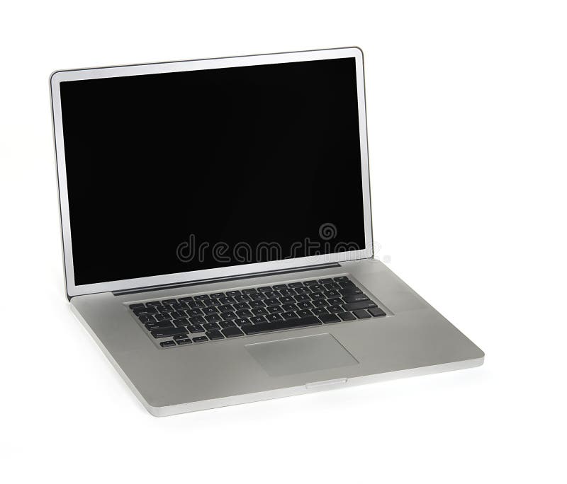 Laptop computer from above stock photo. Image of design - 25143686