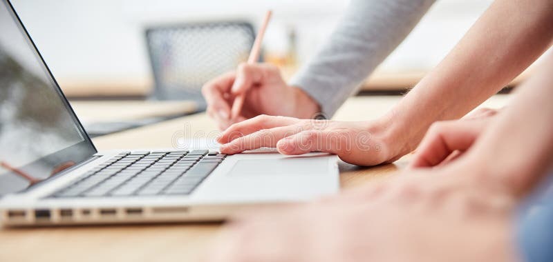 Laptop Computer As a Symbol of Digital Communication Stock Photo ...